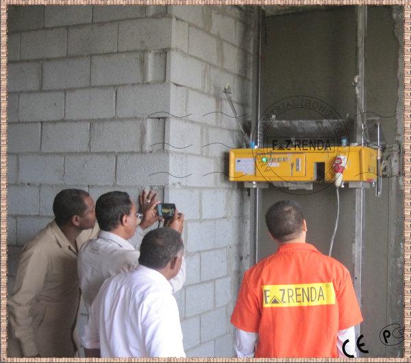 Cement Auto Render Machine Custom Electricity Phase 220V / 380V