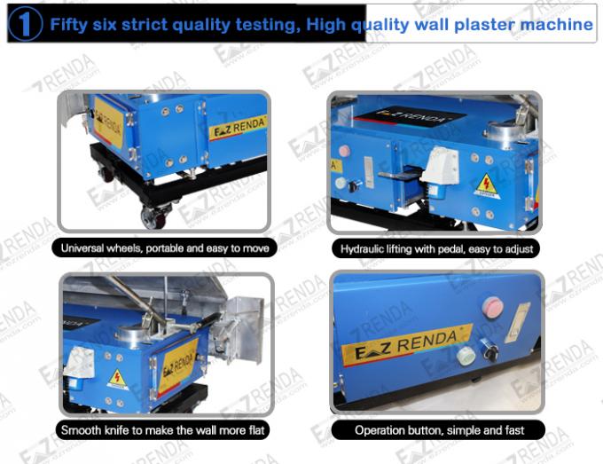 Auto Rendering Machine Cement Plastering Machine Render House Brickwork
