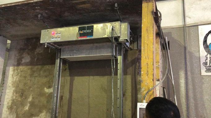 Plaster Walls Ez Renda Rendering Machine 1.2 Meter Big Mortar Tank